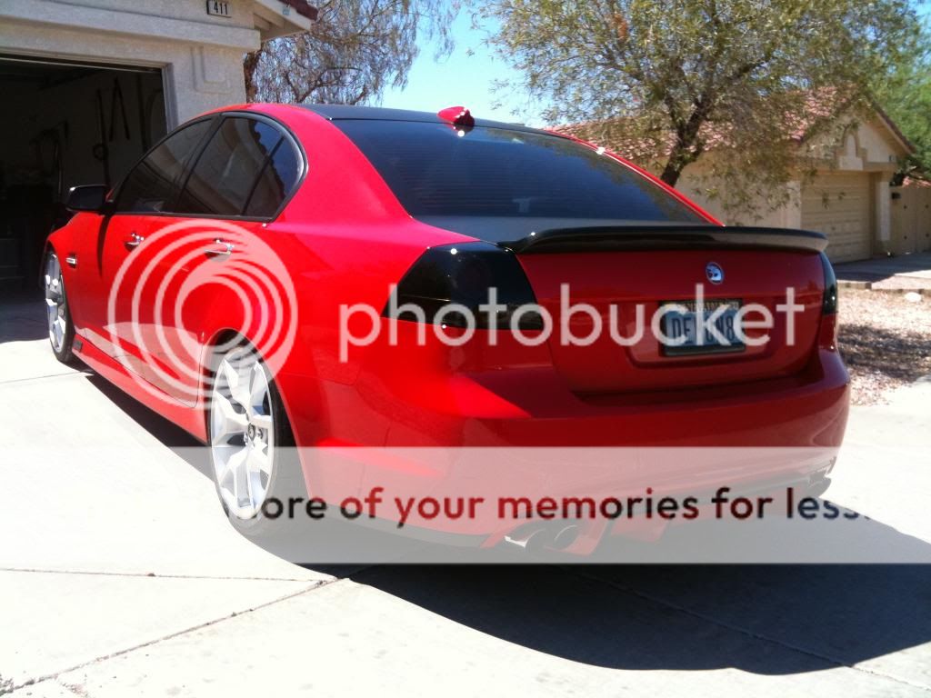 New HSV badges installed | Pontiac G8 Forum